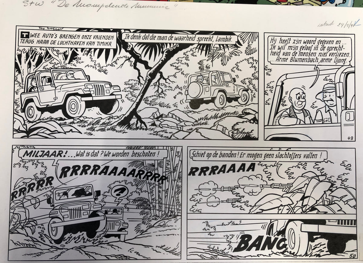 Paul Geerts (Studio Vandersteen) – Stripwinkel Beo